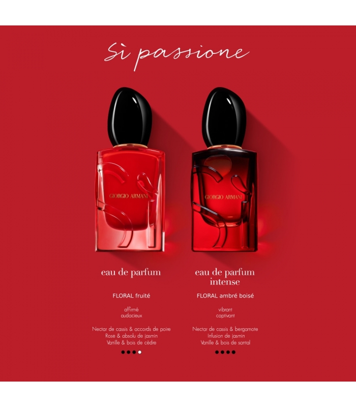 Giorgio Armani SI PASSIONE Eau de Parfum Vaporisateur Oia Parfums
